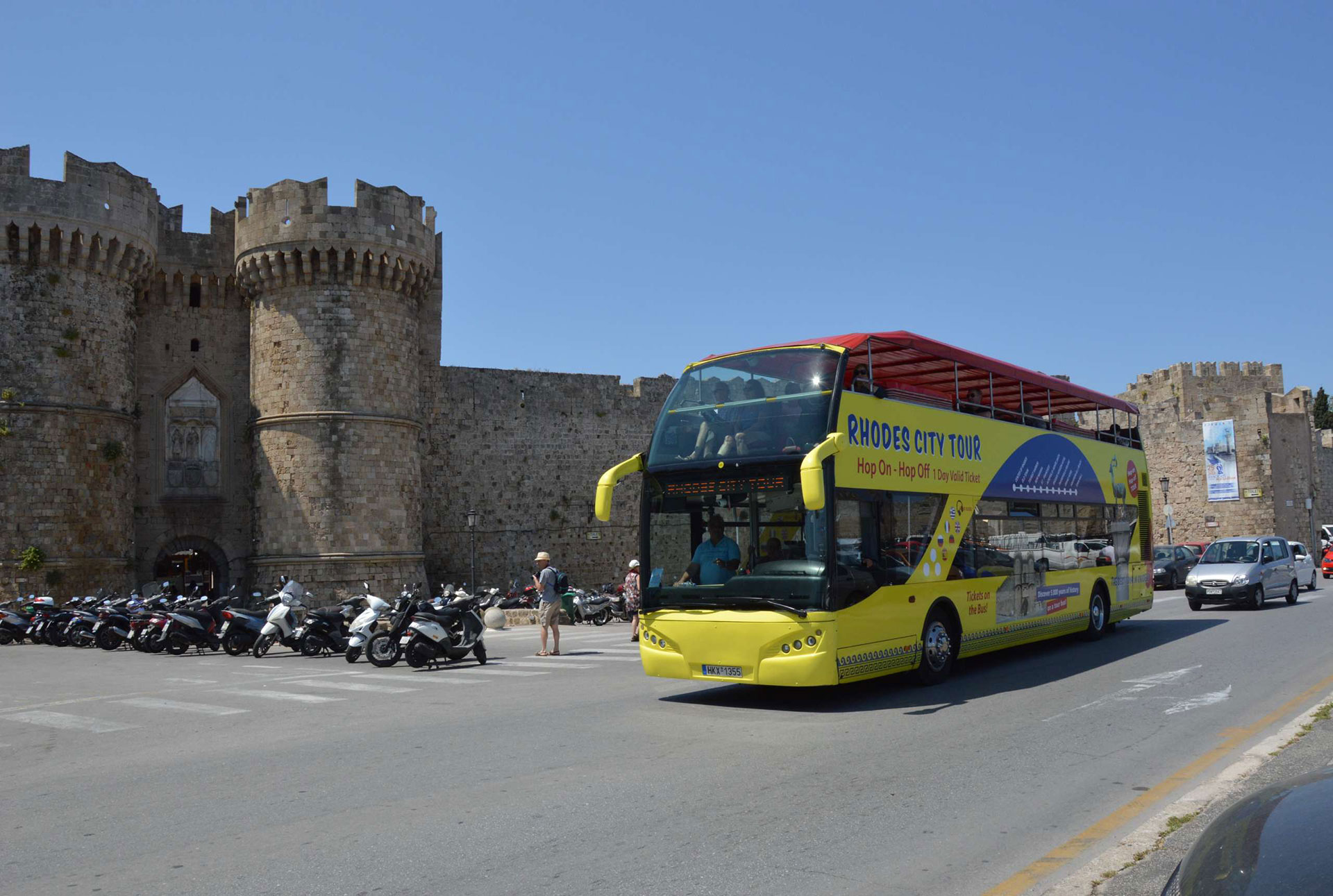 Rhodes Hop-On Hop-Off City Tour Bus - rodosisland.com
